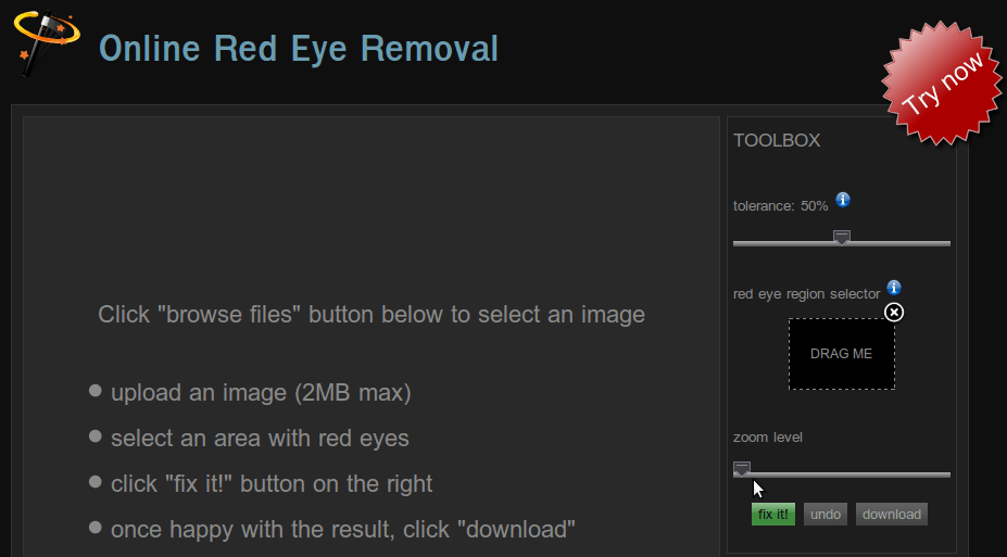 Fix Red Eye Removal - Servicio online para corregir ojos rojos ...
